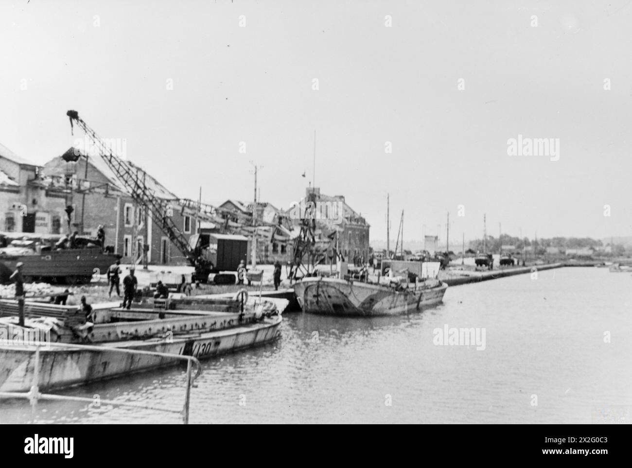 LIBERATION OF EUROPE: NORMANDY BEACHHEAD. ON AND AFTER 6 JUNE 1944, IN ...