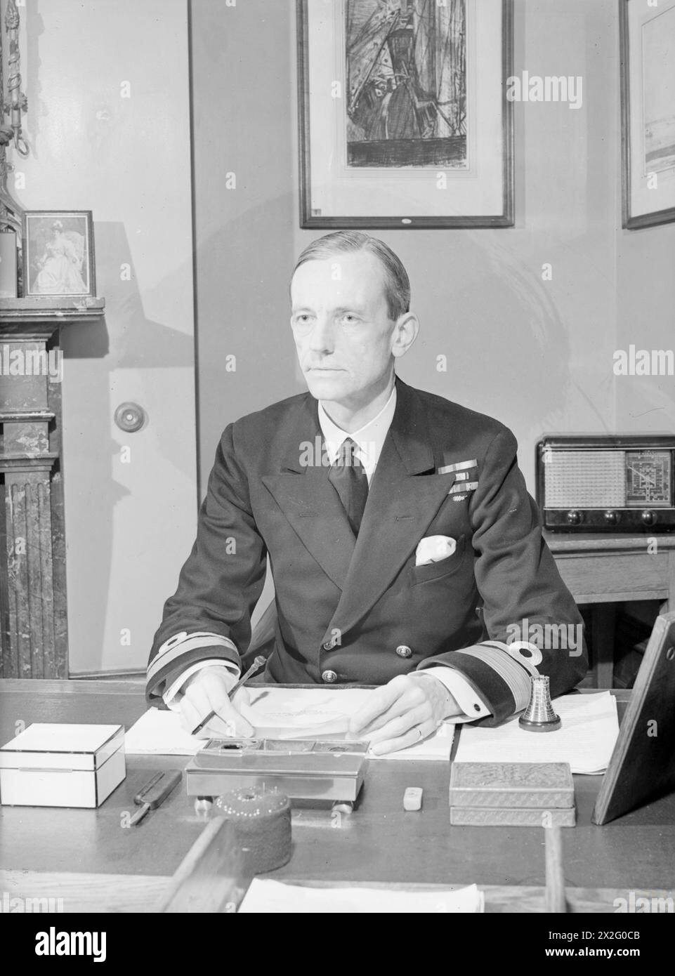 CHIEF OF NAVAL INFORMATION. 21 DECEMBER 1944, ADMIRALTY. ACTING REAR ...