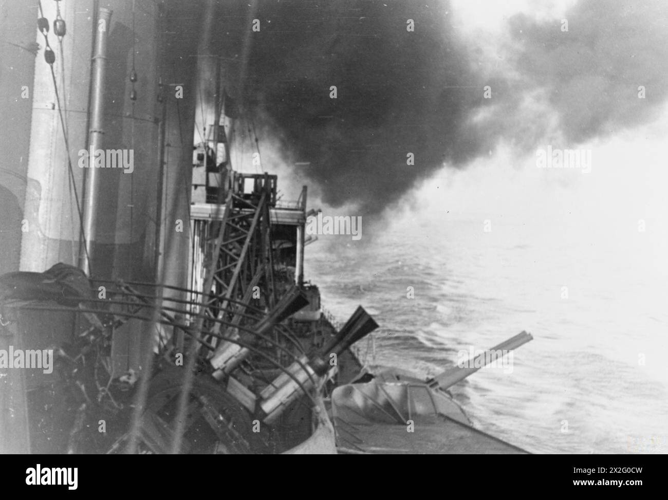 ON BOARD THE CRUISER HMS SUFFOLK. MAY 1941, DURING PATROL AND DURING ...
