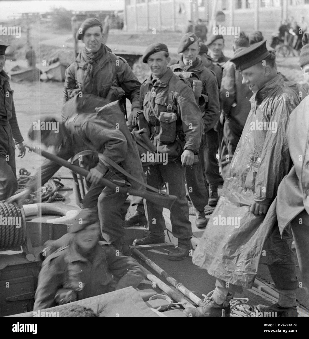 ROYAL MARINE COMMANDOS RAID IN FORCE ACROSS THE MAAS, APRIL 1945 ...