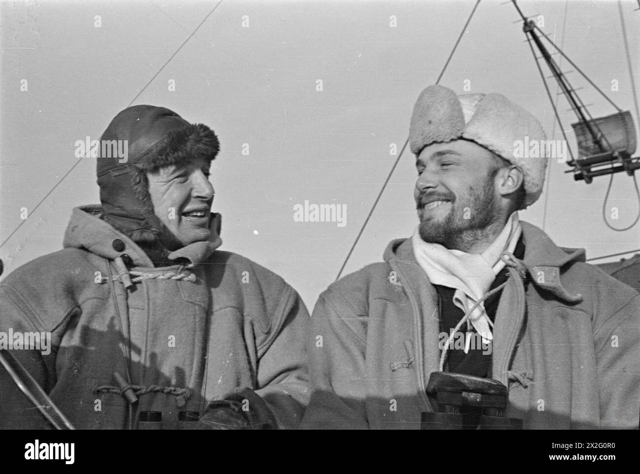 ON BOARD THE DESTROYER HMS LEGION. MARCH 1941, IN NORTHERN WATERS ...