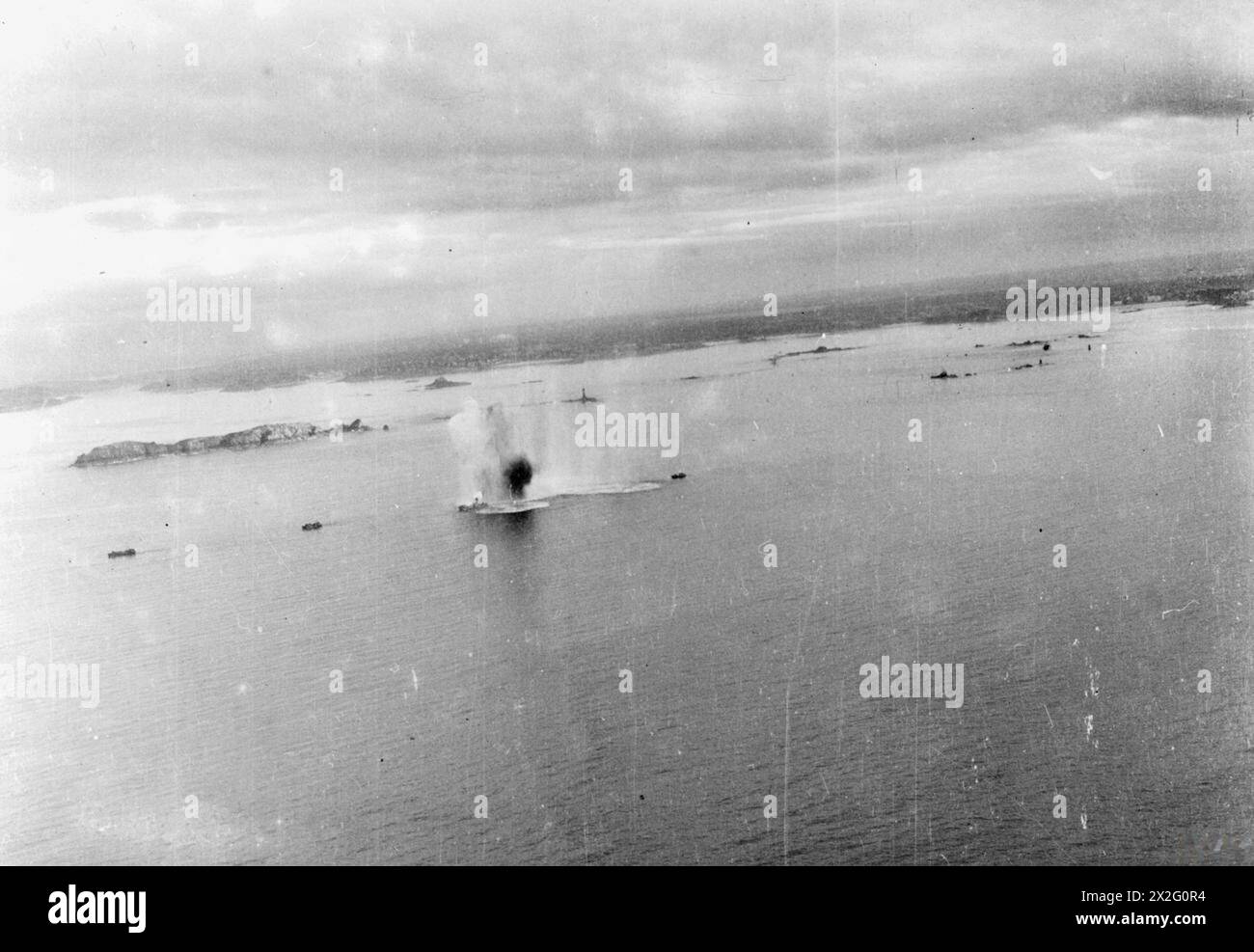 AVENGERS SINK GERMAN TROOP CARRIER. 28 JULY 1944, WITH FLEET AIR ARM ...