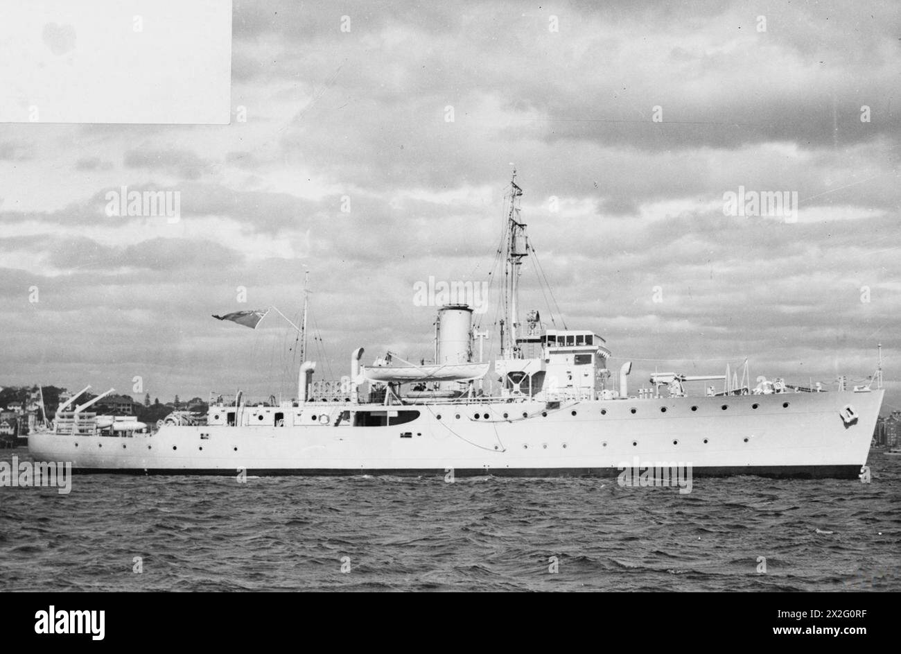 HMAS Mildura, a Bathurst-class Australian minesweeper, served in 1941 ...
