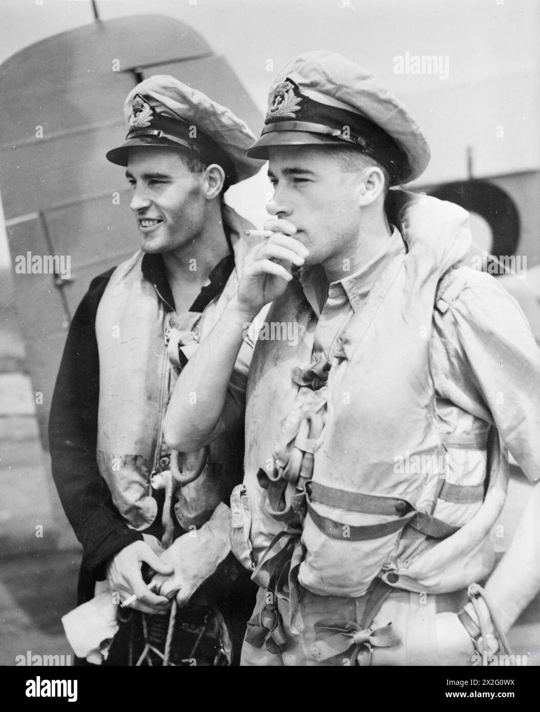 THE BRITISH AIRCRAFT CARRIER, HMS FORMIDABLE, ON ACTIVE SERVICE ...