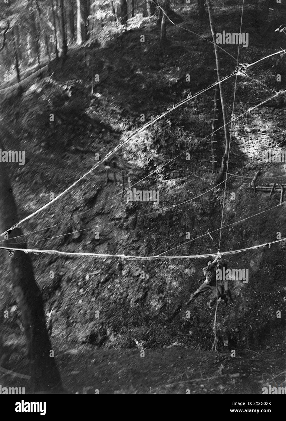 MARINES JUNGLE TRAINING. 17 AUGUST 1945, COMBINED OPERATIONS BASE HMS ...