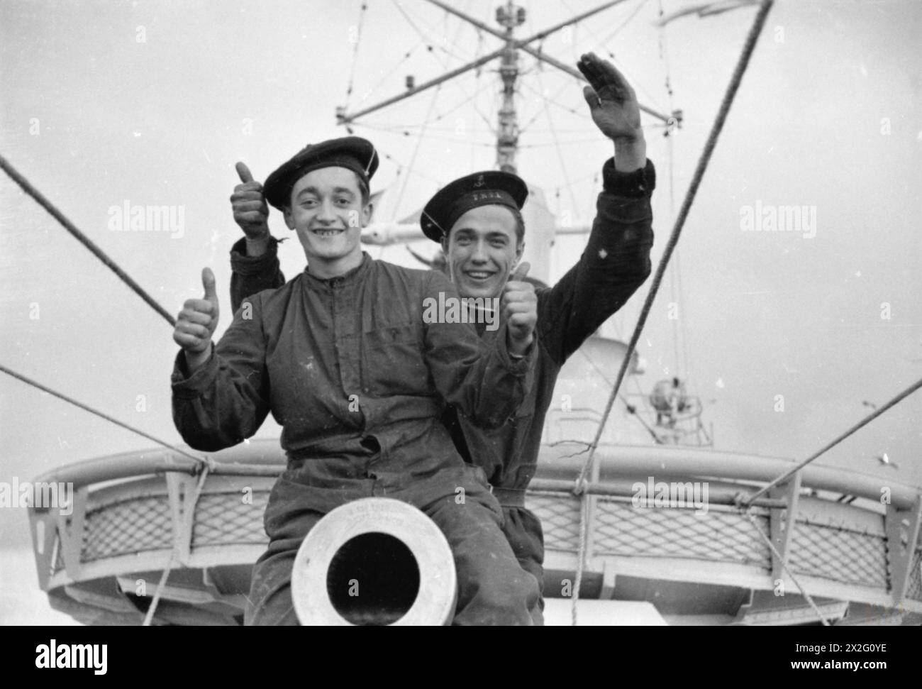 In 1940 or 1941, a French destroyer manned by Free French sailors ...