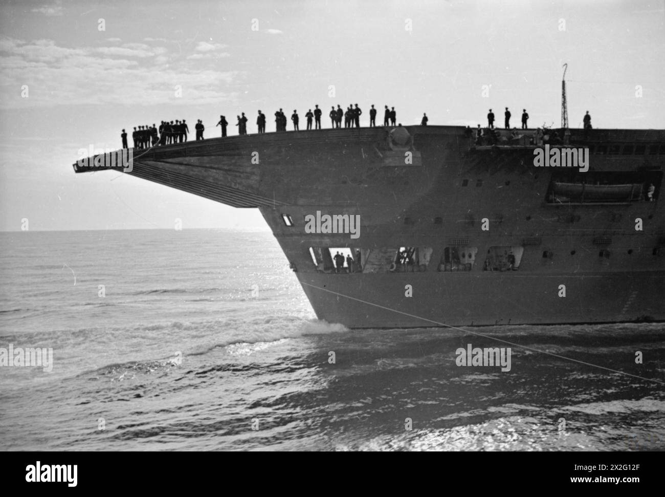 FLEET OPERATION IN THE MEDITERRANEAN. NOVEMBER 1940, ON BOARD THE ...