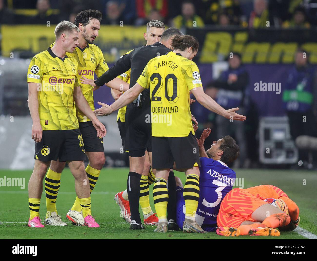 Dortmund, Deutschland. 16th Apr, 2024. firo: 16.04.2024, football ...