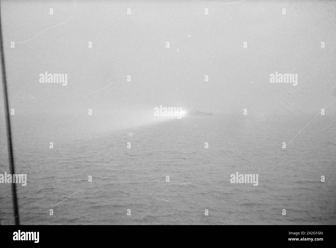 WITH A DESTROYER FLOTILLA AT SEA. AUGUST 1940, ON BOARD SHIPS OF THE ...