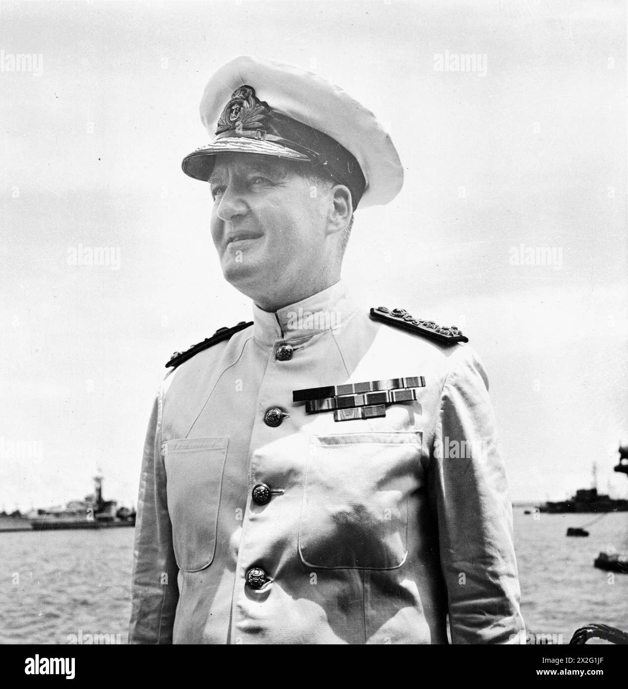 Admiral Sir Bruce Fraser served as Commander in Chief of the Royal Navy ...