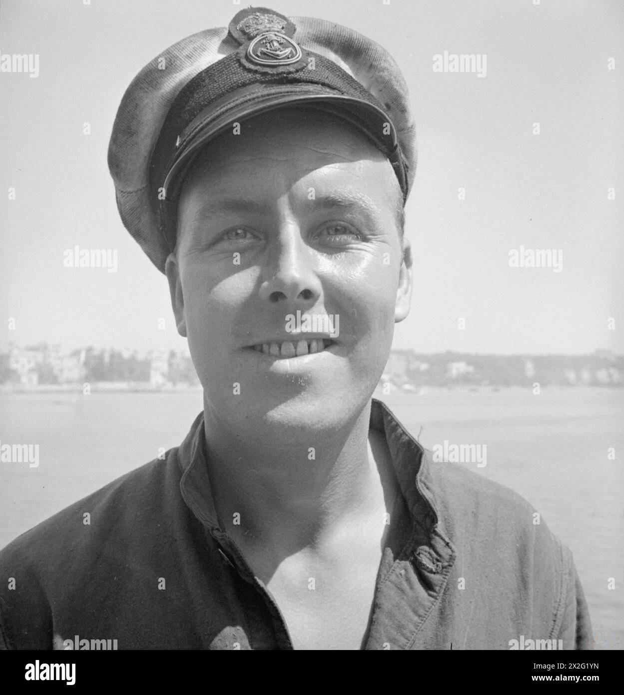 MINESWEEPING OFF ANZIO. MAY 1944, ON BOARD HMMS 88, COMMANDED BY ...