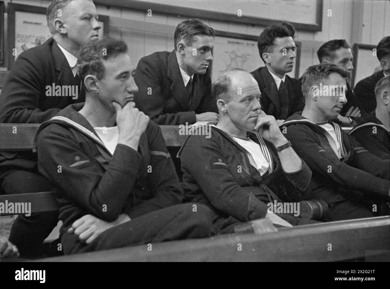 HMS DEFIANCE, TRAINING ESTABLISHMENT. SEPTEMBER 1940, HMS DEFIANCE ...