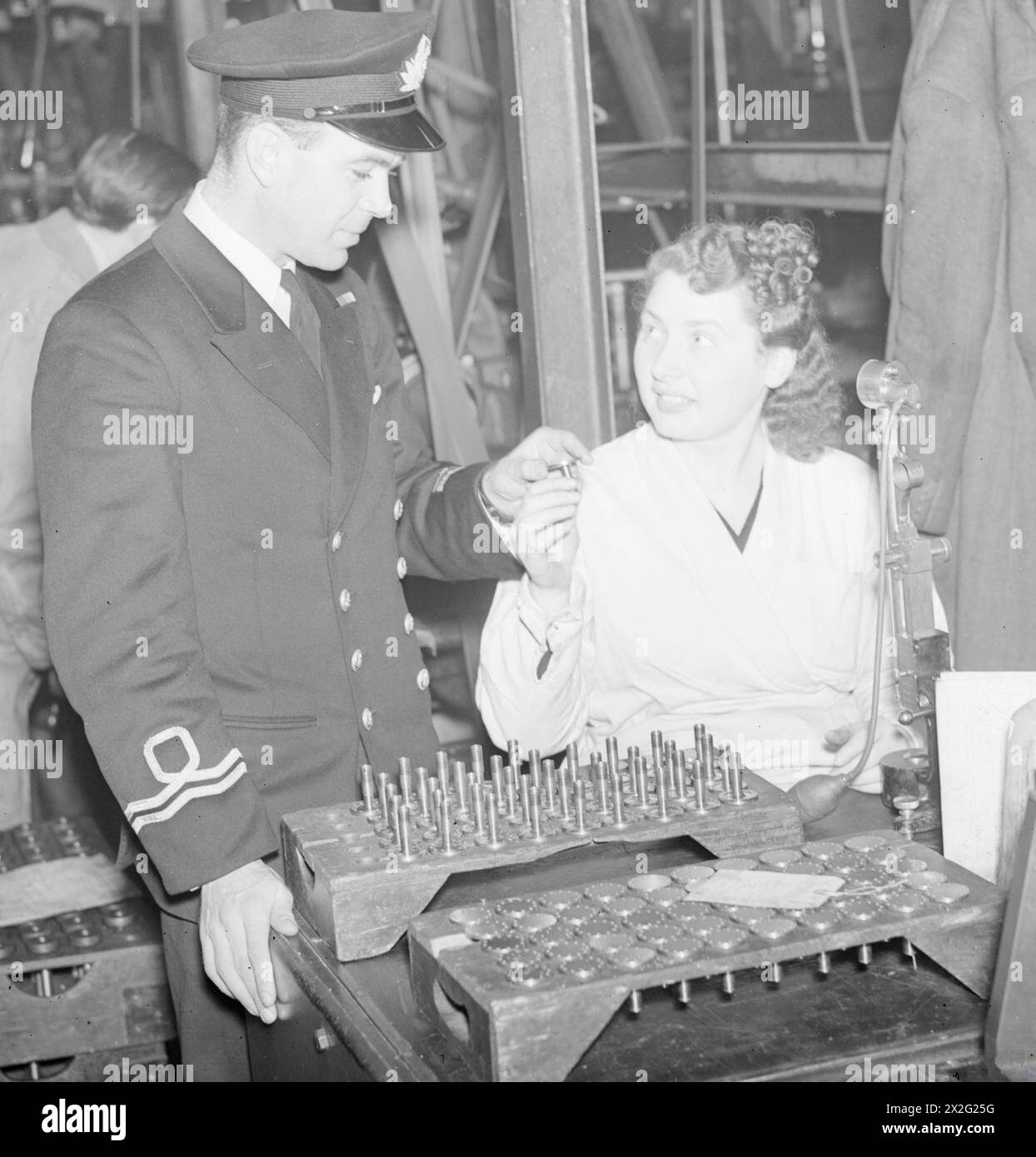 THE NAVY TELLS THE WORKERS. 12 JANUARY 1944, NAPIERS, PARK ROYAL ...