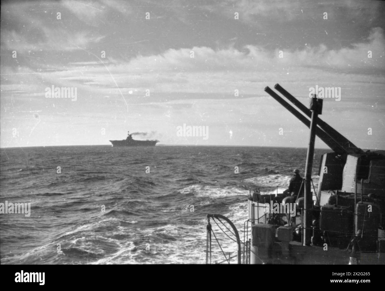 FLEET OPERATION IN THE MEDITERRANEAN. NOVEMBER 1940, ON BOARD THE ...