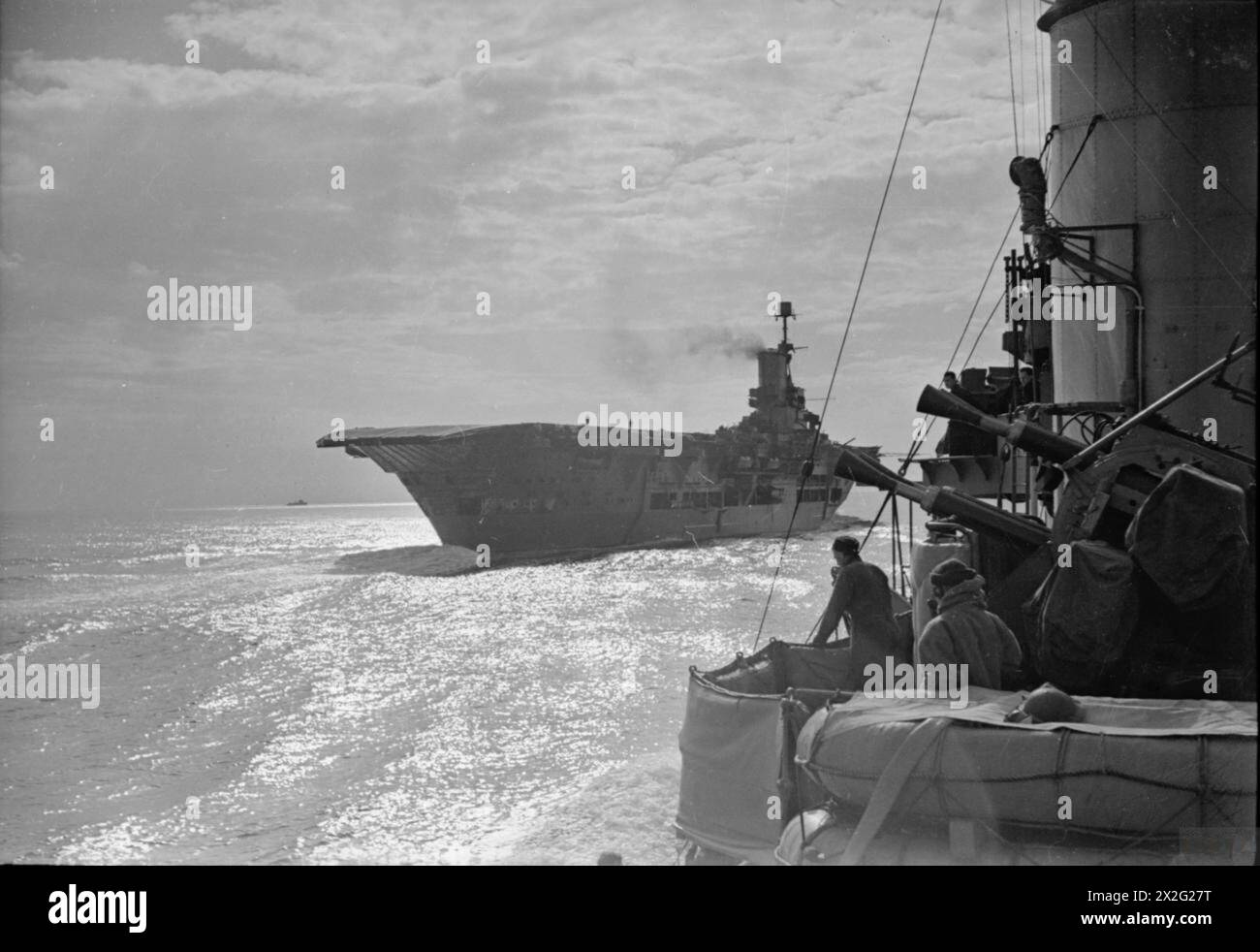 FLEET OPERATION IN THE MEDITERRANEAN. NOVEMBER 1940, ON BOARD THE ...