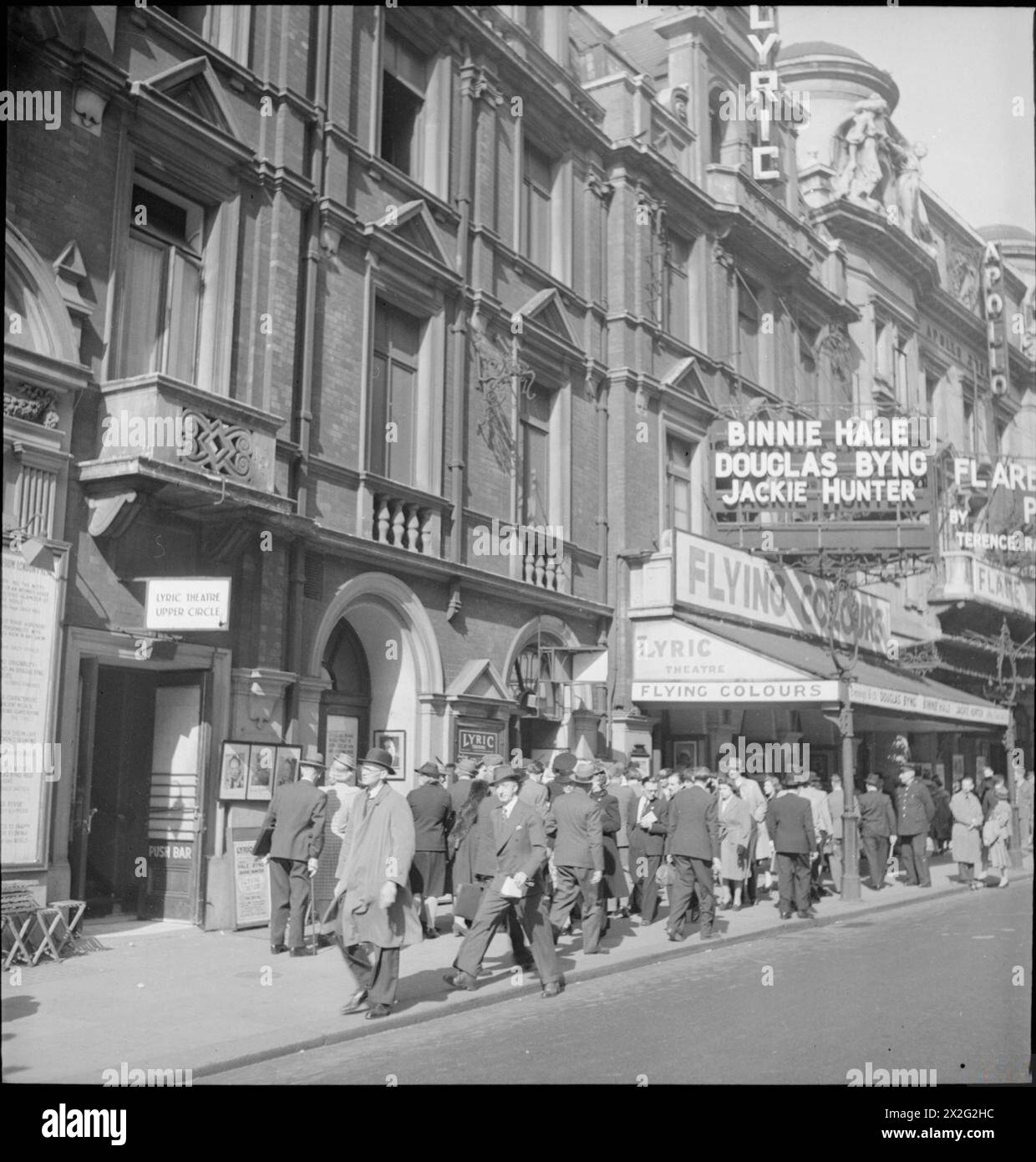 In August 1943, actor Douglas Byng arrives at the Lyric Theatre in ...