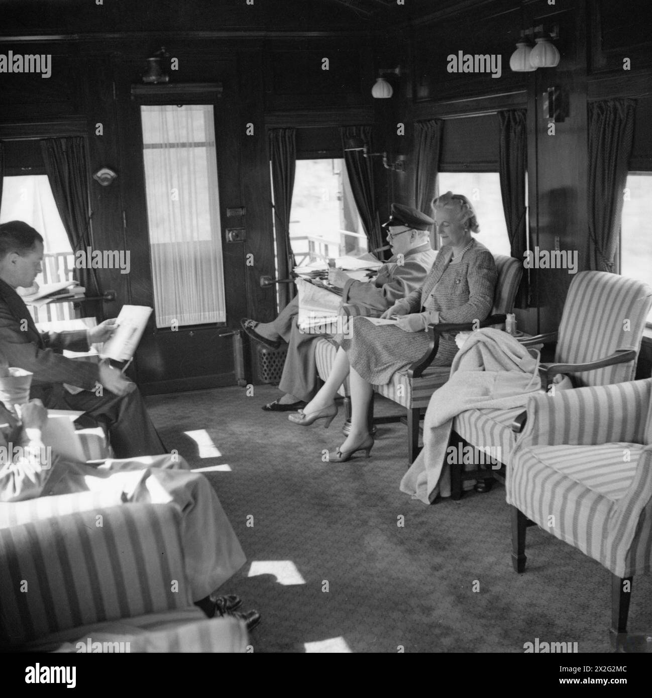 Train across world war two hi-res stock photography and images - Alamy