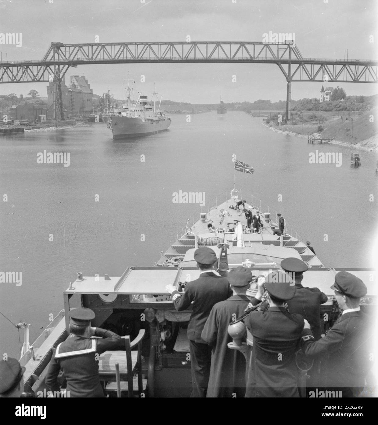 ROAD BACK FROM KIEL. MAY 1945, ON BOARD THE DESTROYER HMS ZEALOUS, AS ...