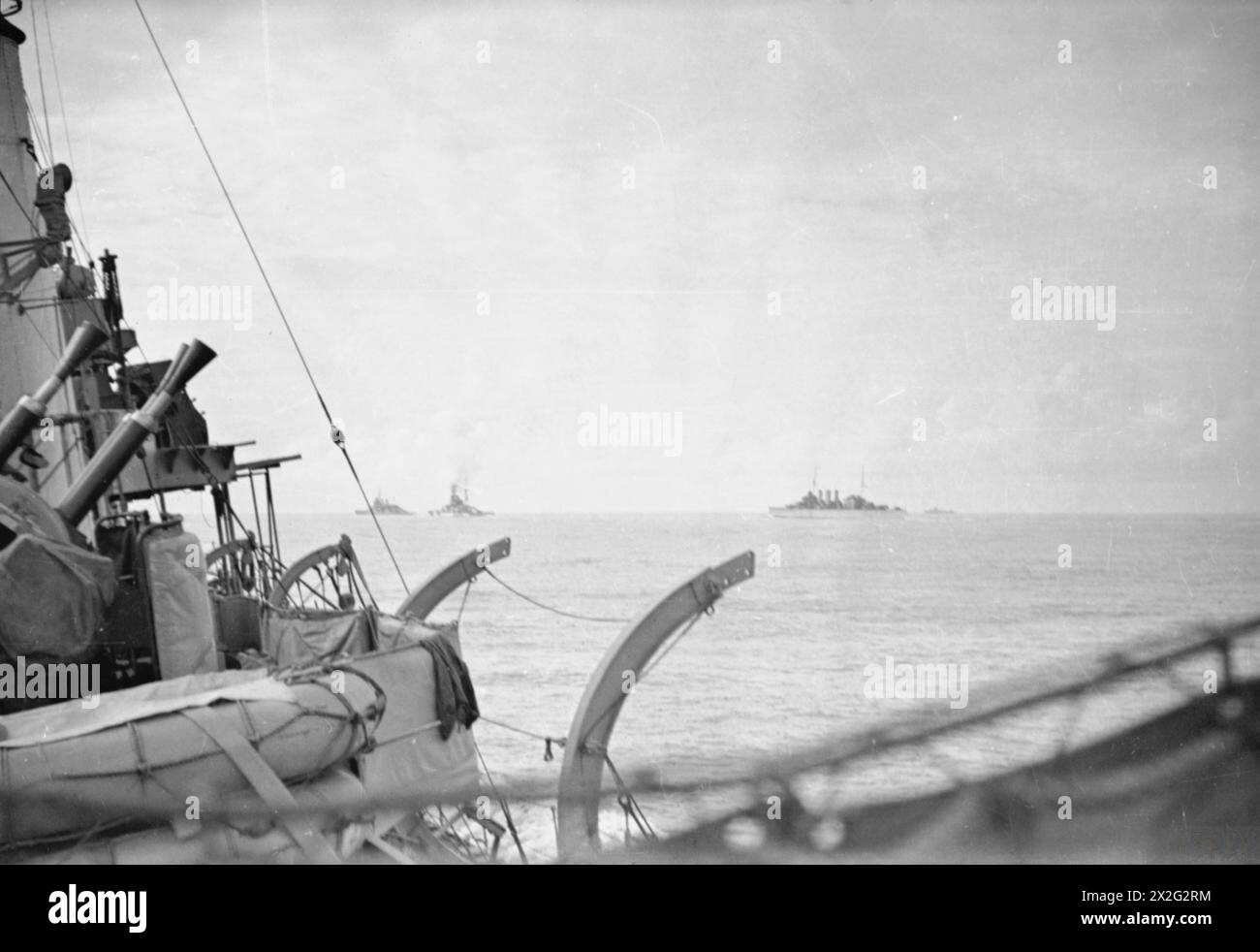 FLEET OPERATION IN THE MEDITERRANEAN. NOVEMBER 1940, ON BOARD THE ...