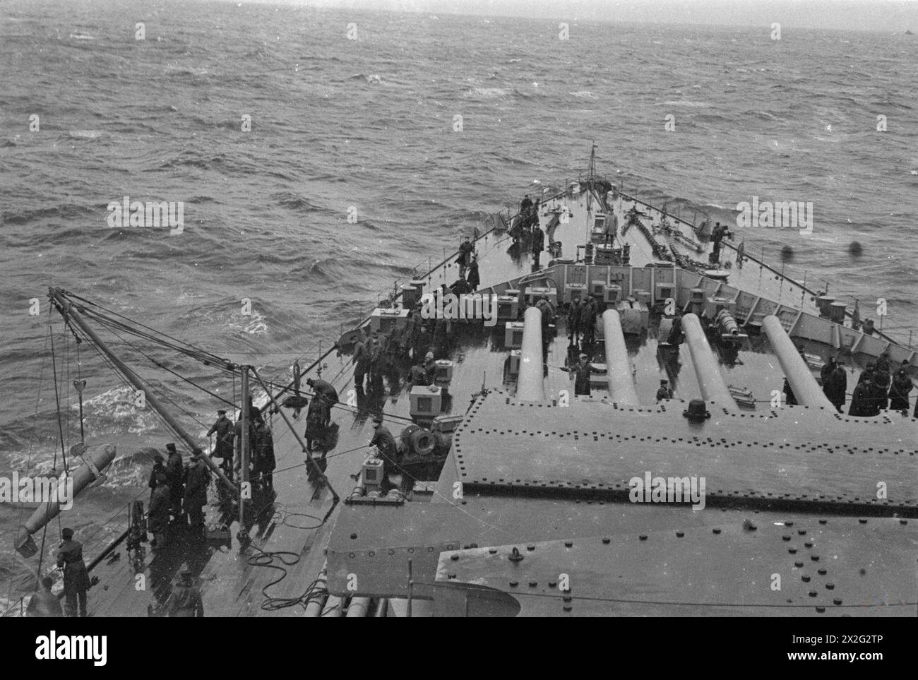 In January 1941, HMS King George V transported Lord Halifax to America ...