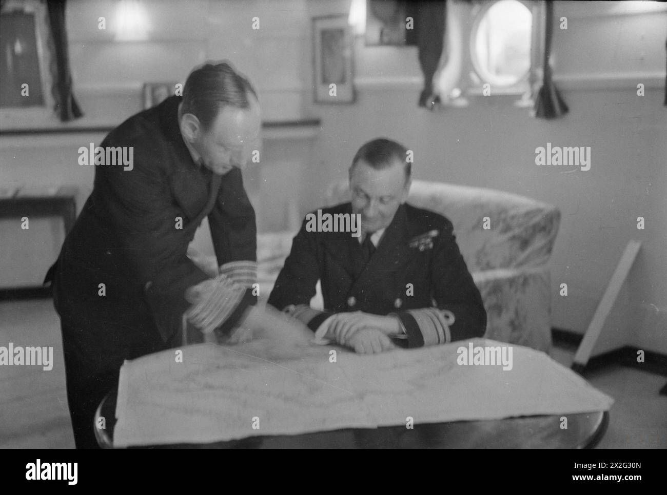 In April 1941, Vice Admiral Sir James F. Somerville, KCB, DSO, is ...