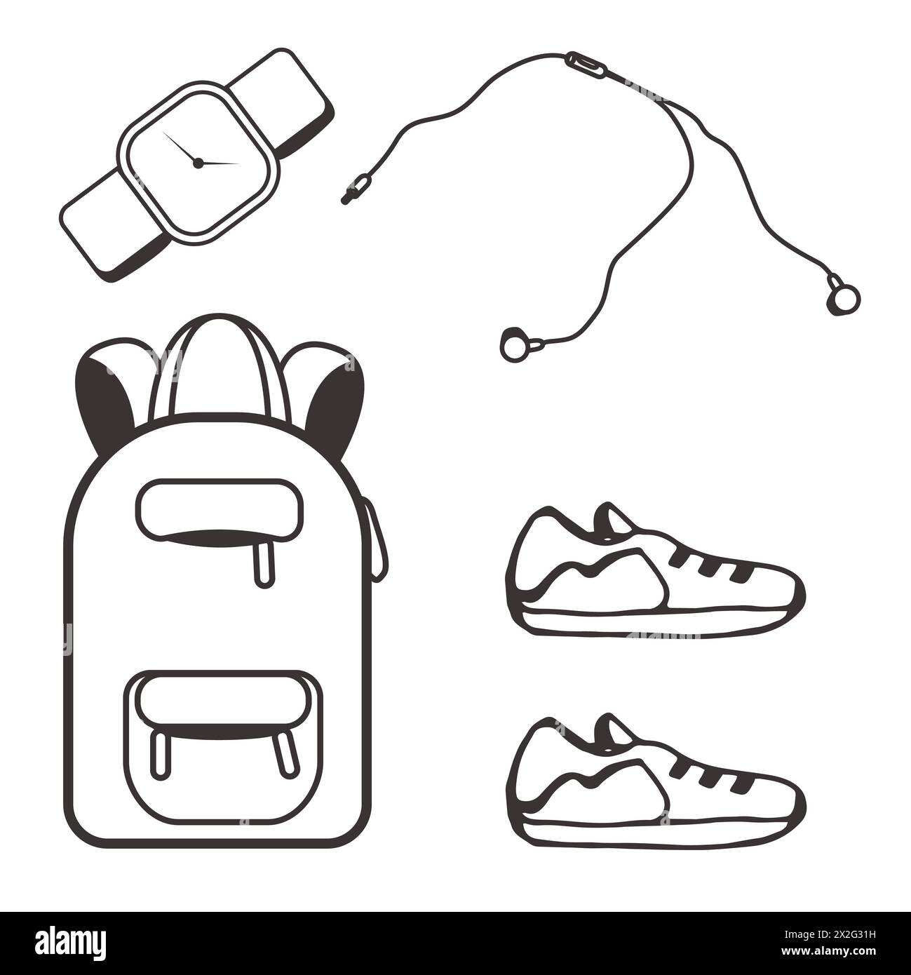 Back and set Cut Out Stock Images & Pictures - Alamy