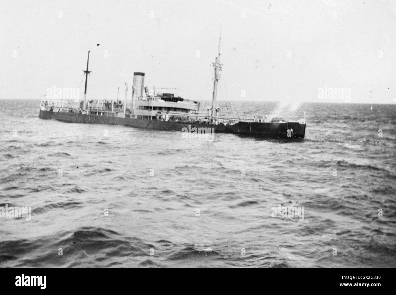 THE INTERCEPTION AND SCUTTLING OF THE GERMAN SS IDARWALD. 8 AND 9 ...