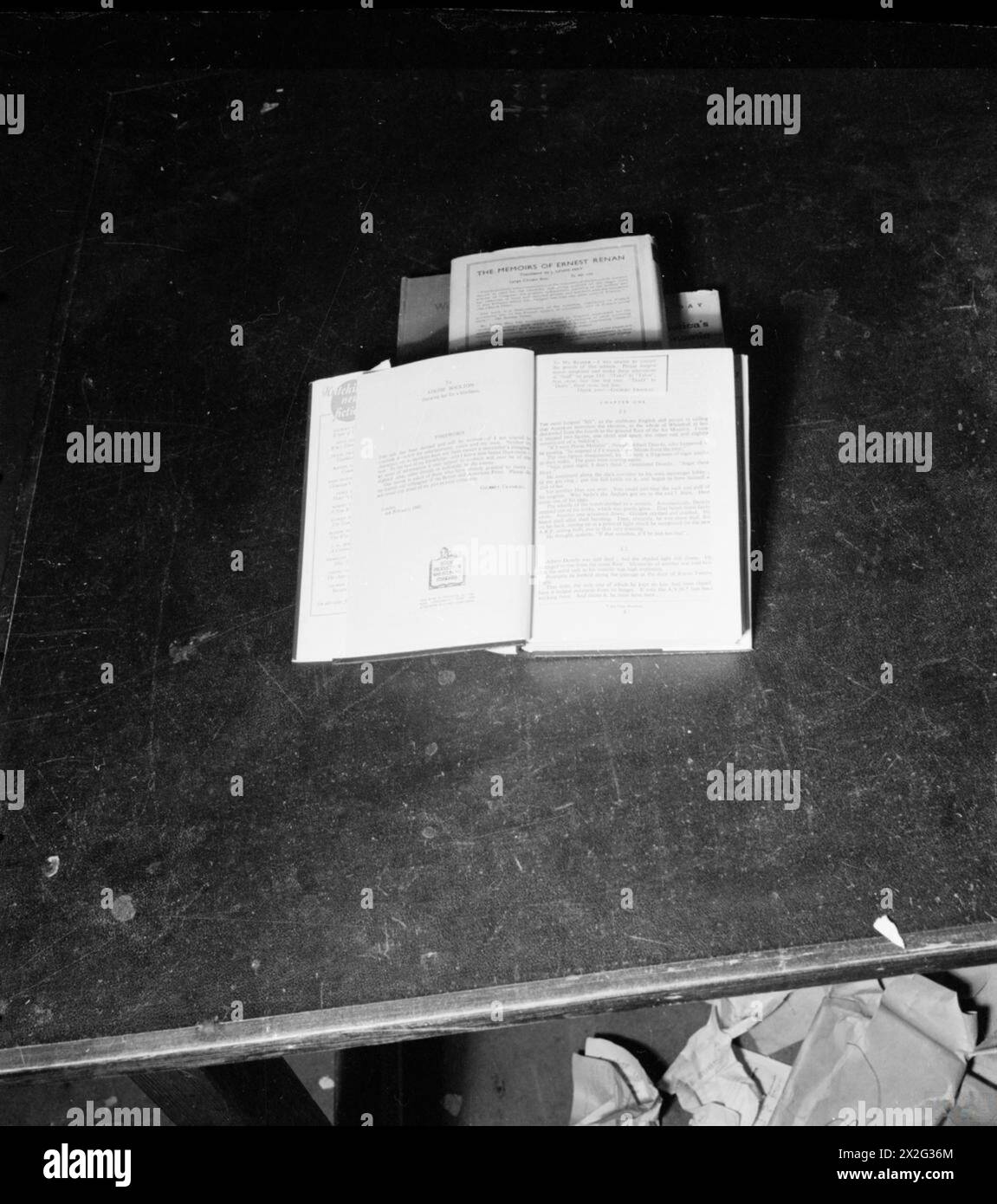 BOOKS IN WARTIME, 1942 - Books now carry an 'economy stamp', visible ...