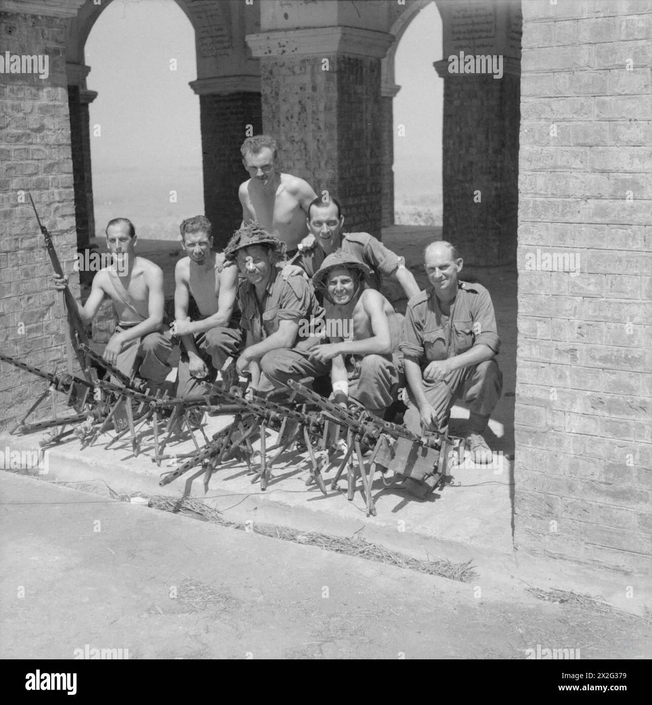 THE BRITISH ARMY IN BURMA 1945 - Men of the Royal Berkshire Regiment in ...