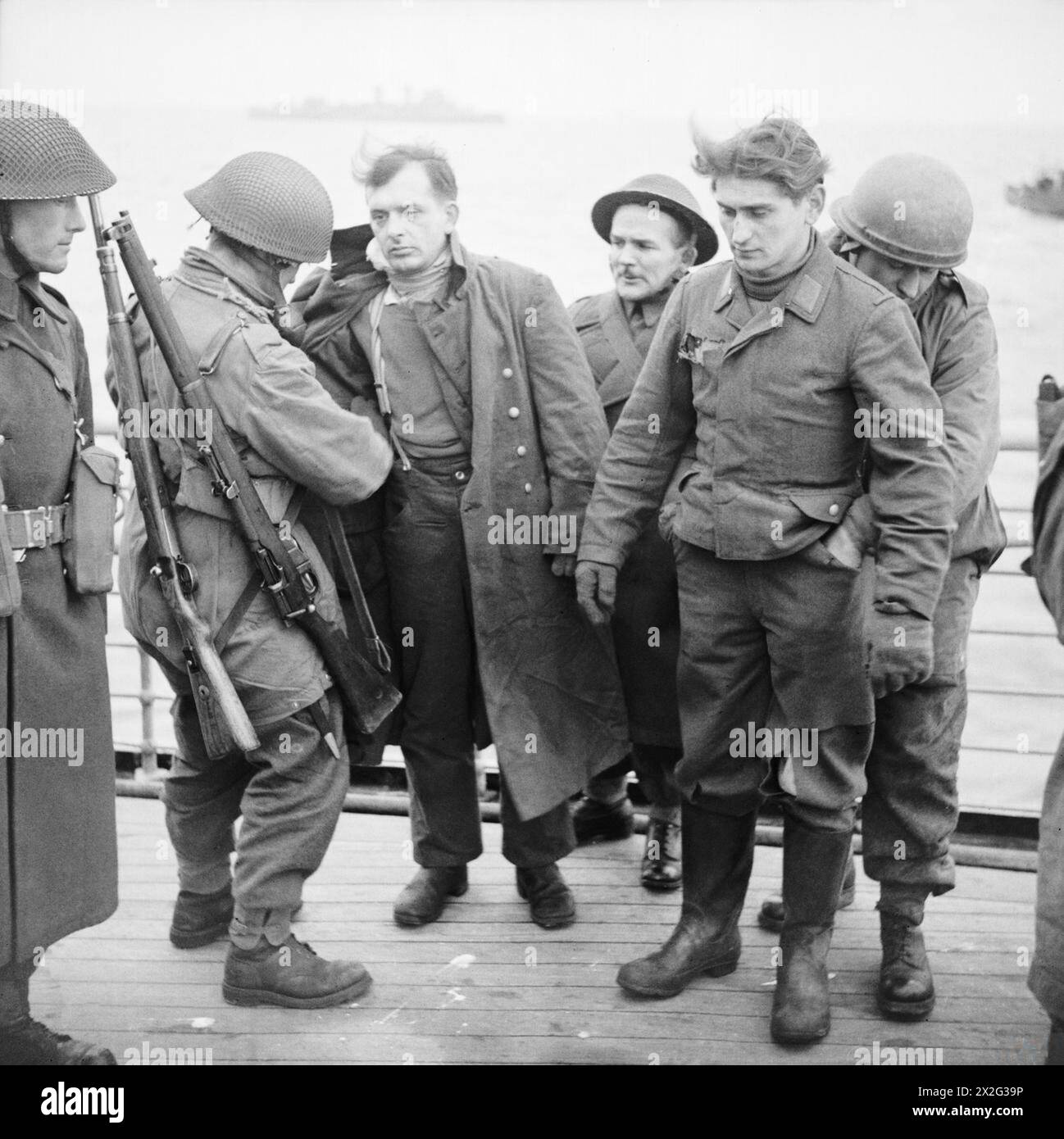 Captured german navy officers hi-res stock photography and images - Alamy