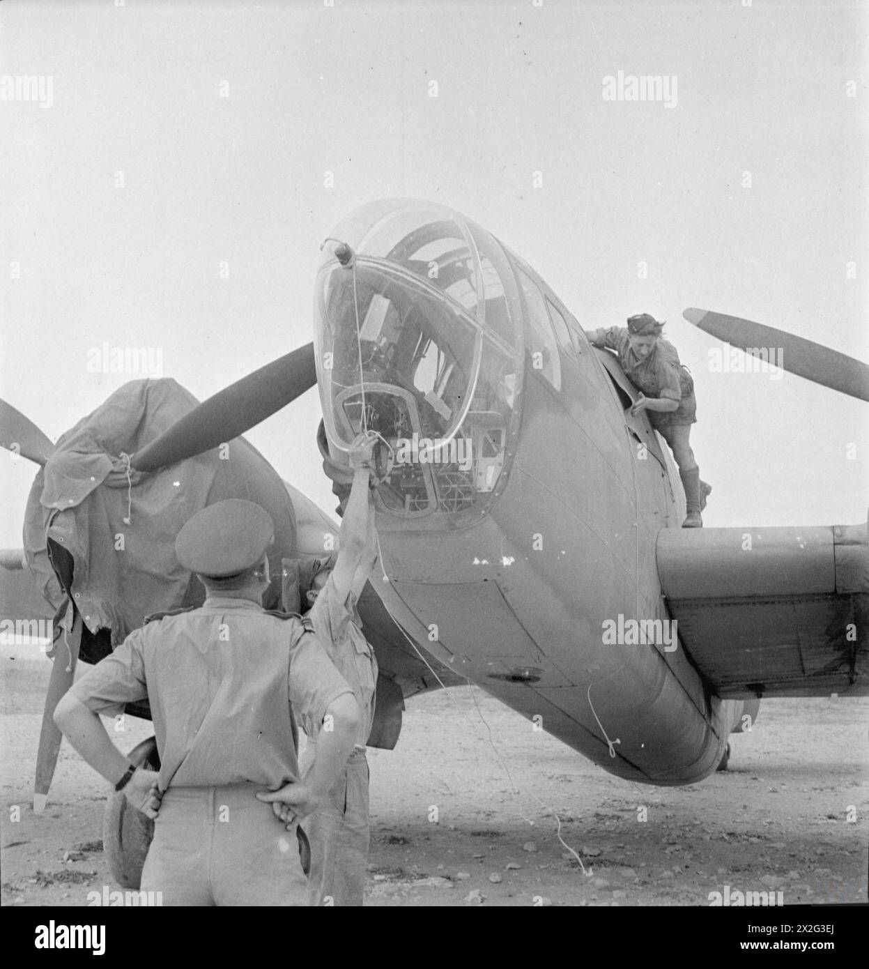 Between February and July 1942, Cecil Beaton photographed ground crew ...