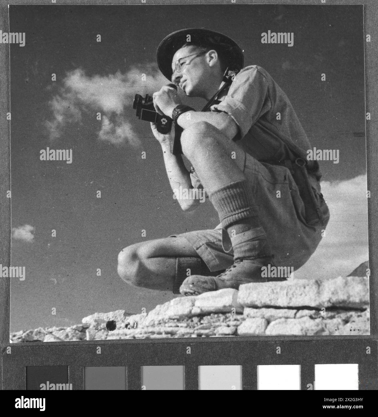 THE SERVICE AND CAREER OF SERGEANT EDDY SMALES WITH ARMY FILM AND ...