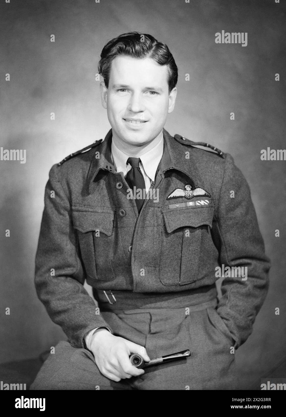 PORTRAIT OF AN AIR HERO - Portrait of Wing Commander G.P Gibson, V.C, D ...