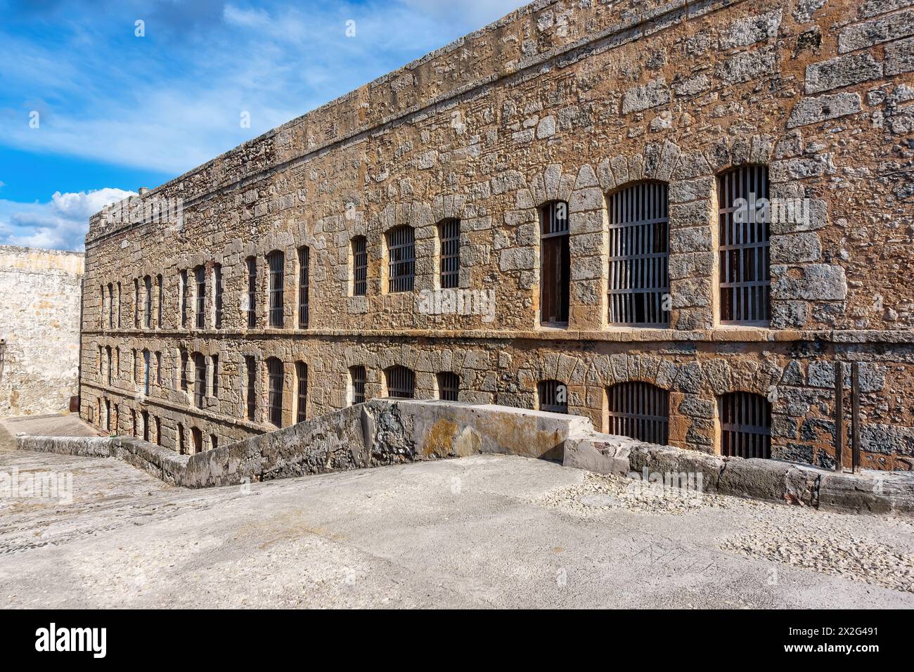 Old colonial stone fort hi-res stock photography and images - Alamy