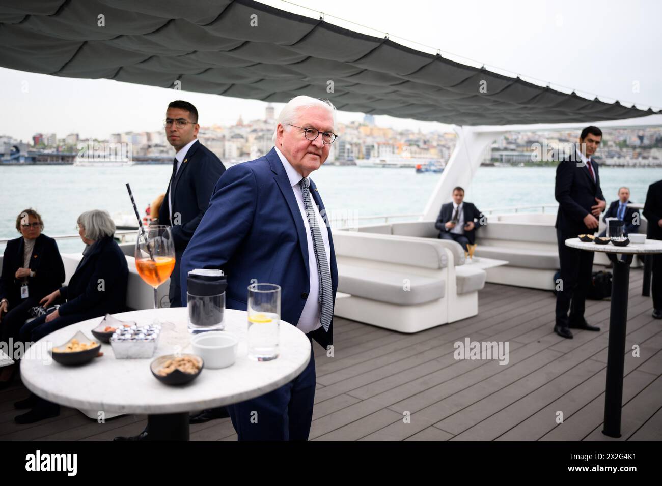 Istanbul, Turkey. 22nd Apr, 2024. Federal President Frank-Walter ...