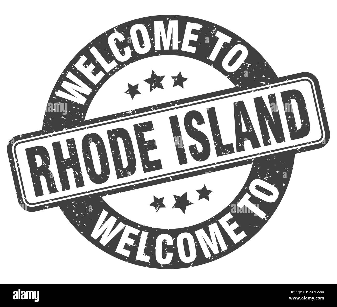 Welcome to Rhode Island stamp. Rhode Island round sign isolated on ...