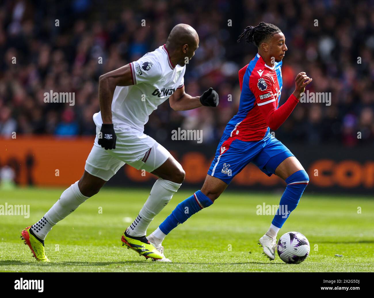 Crystal Palace's Michael Olise during the Premier League match at ...