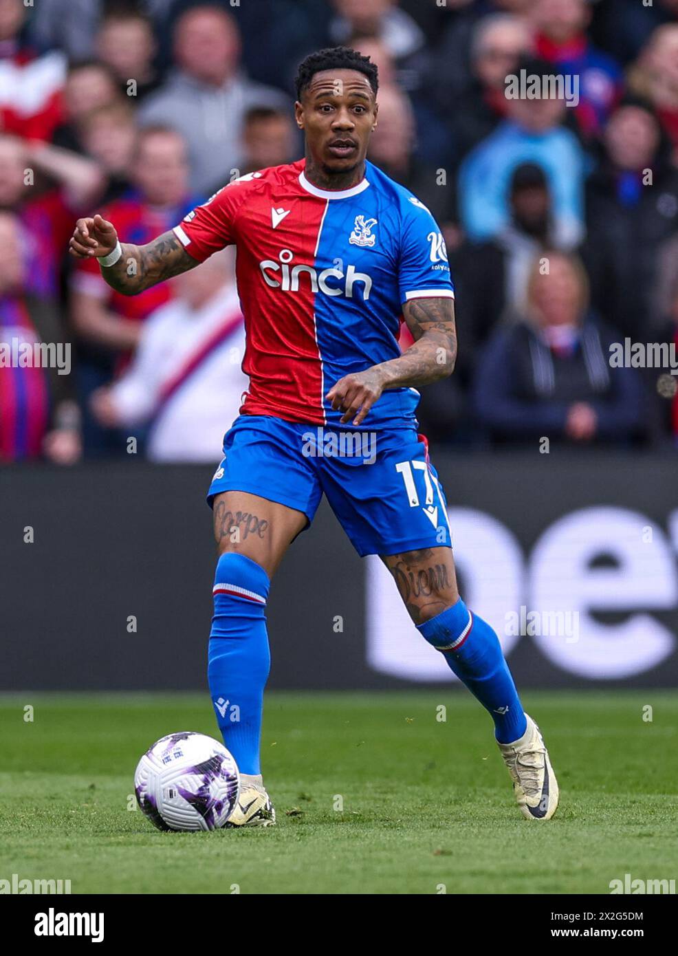 Crystal Palace's Nathaniel Clyne during the Premier League match at ...