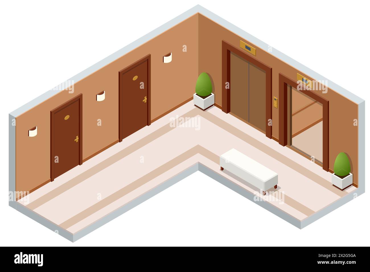 Entrance modern luxury hotel Cut Out Stock Images & Pictures - Alamy