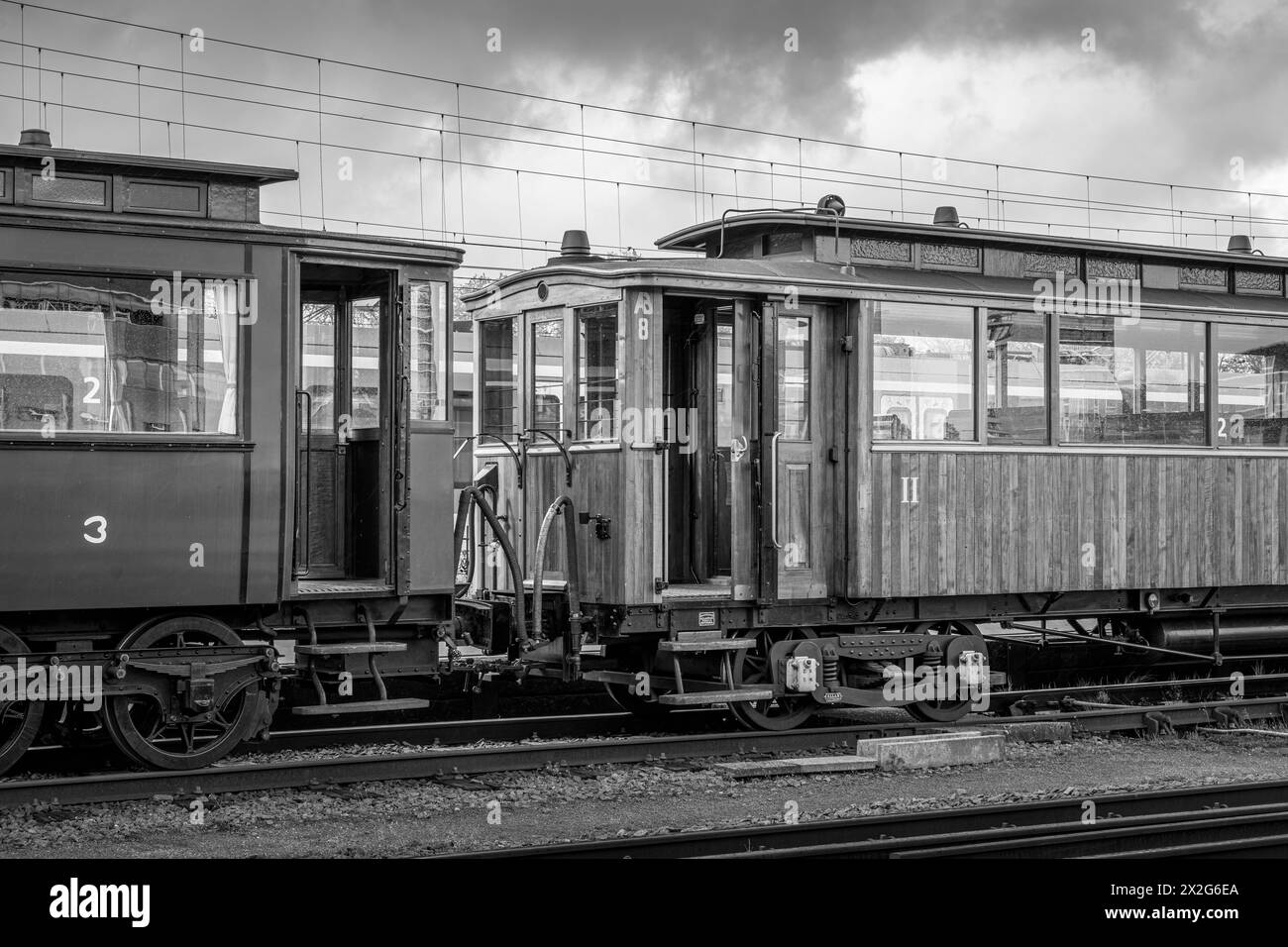 Step back in time: Stunning black and white photos of carriages from ...