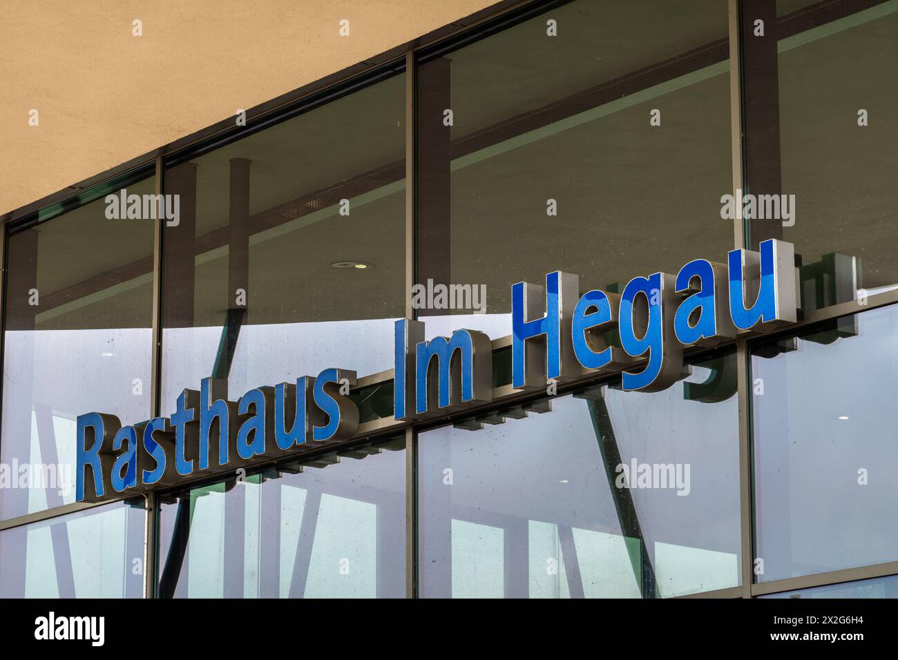 Hegau, Germany - March 3, 2024: Rasthaus im Hegau is a hotel and ...