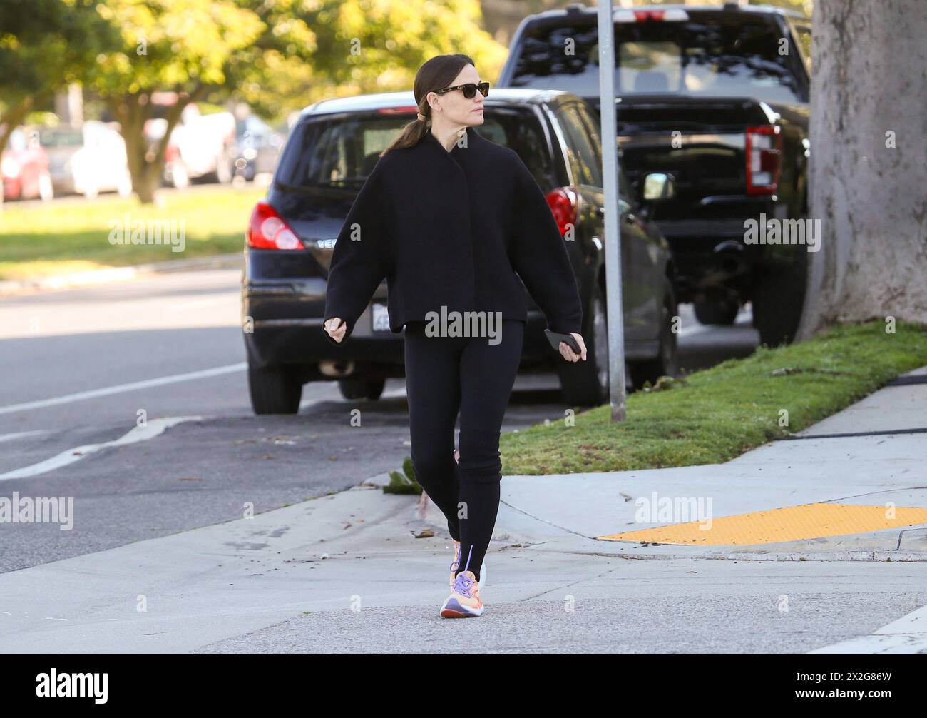 Jennifer Garner is seen in Los Angeles, California. Featuring: Jennifer ...