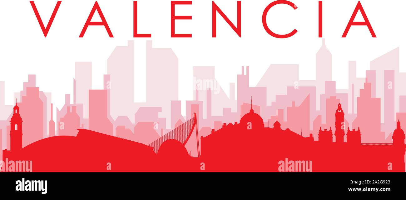 Valencia city tower Stock Vector Images - Alamy