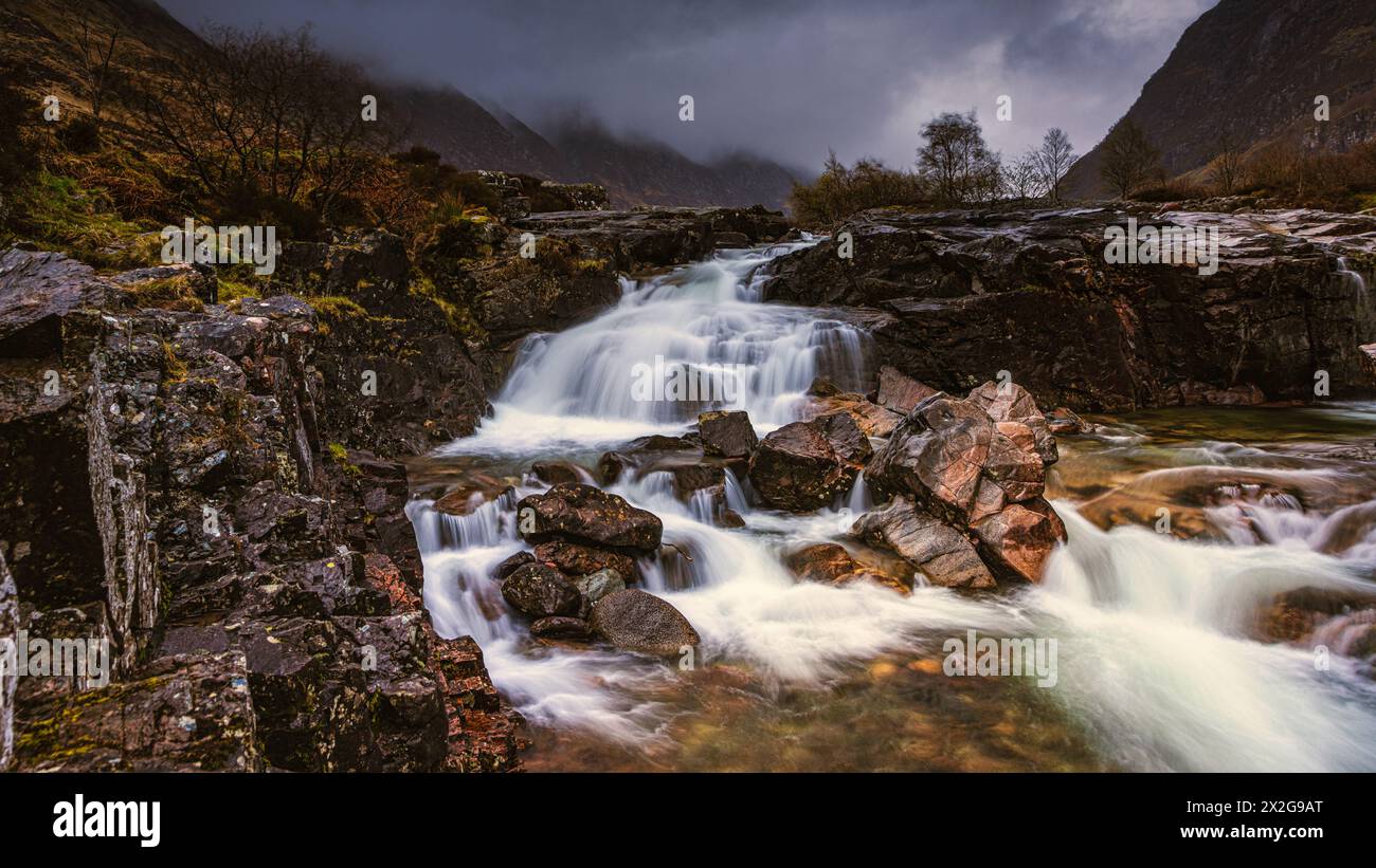 Clachaig falls glencoe hi-res stock photography and images - Alamy