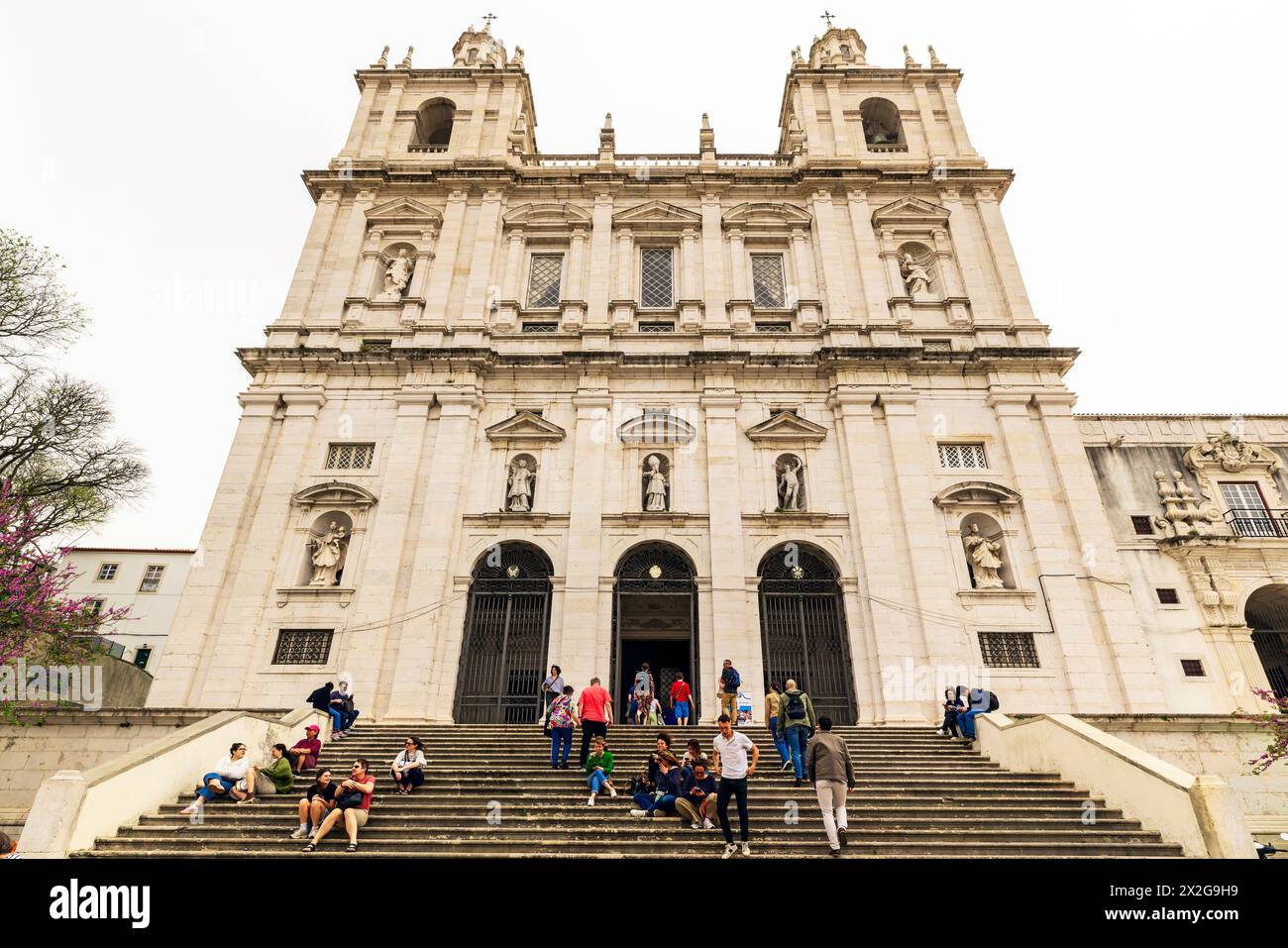 The Church and Monastery of São Vicente de Fora is located in the ...