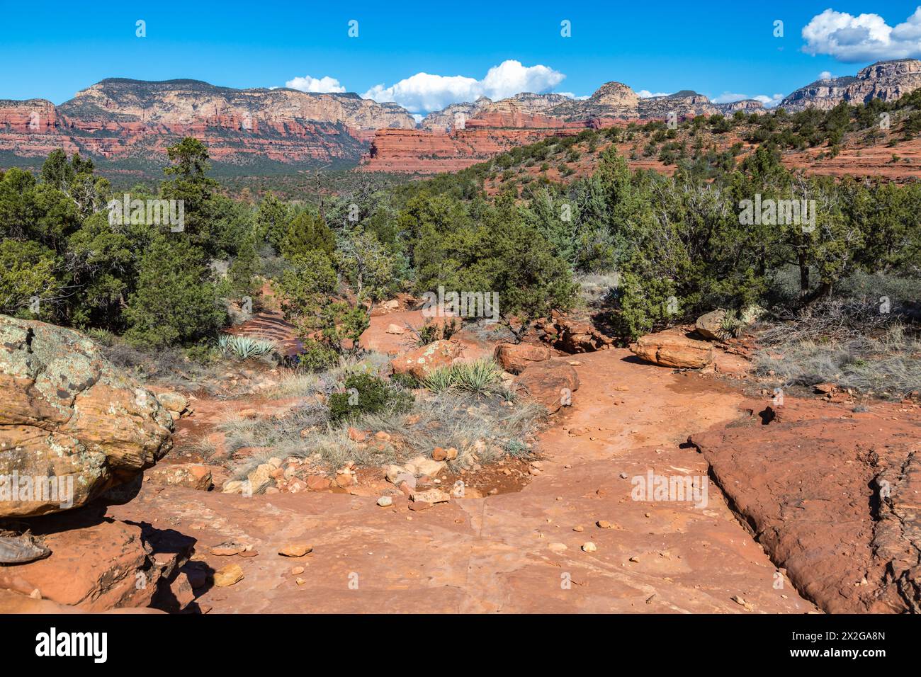Red rock sandstone formations of Sedona, Arizona Stock Photo - Alamy