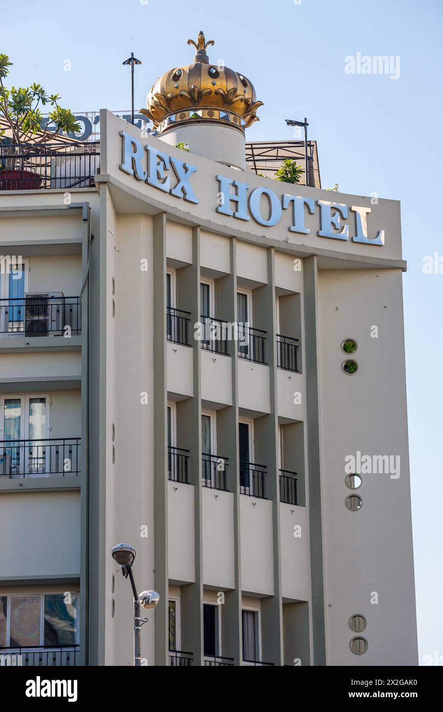Vietnam, Ho Chi Minh City, Saigon, Buildings, Rex Hotel Stock Photo - Alamy