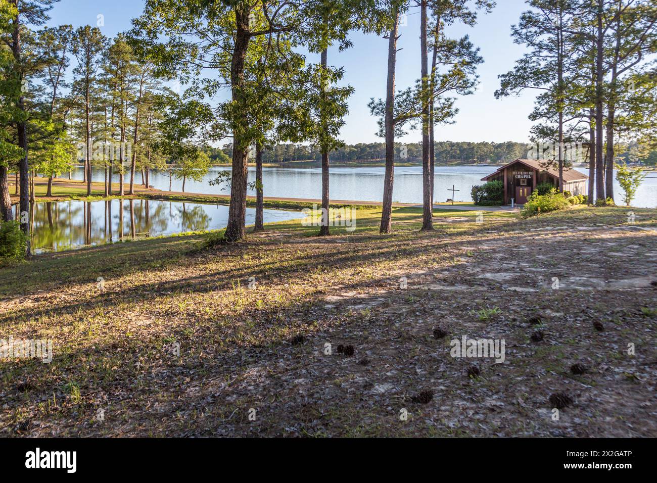 Bluebird Chapel in the group camping area of Paul B. Johnson State Park ...