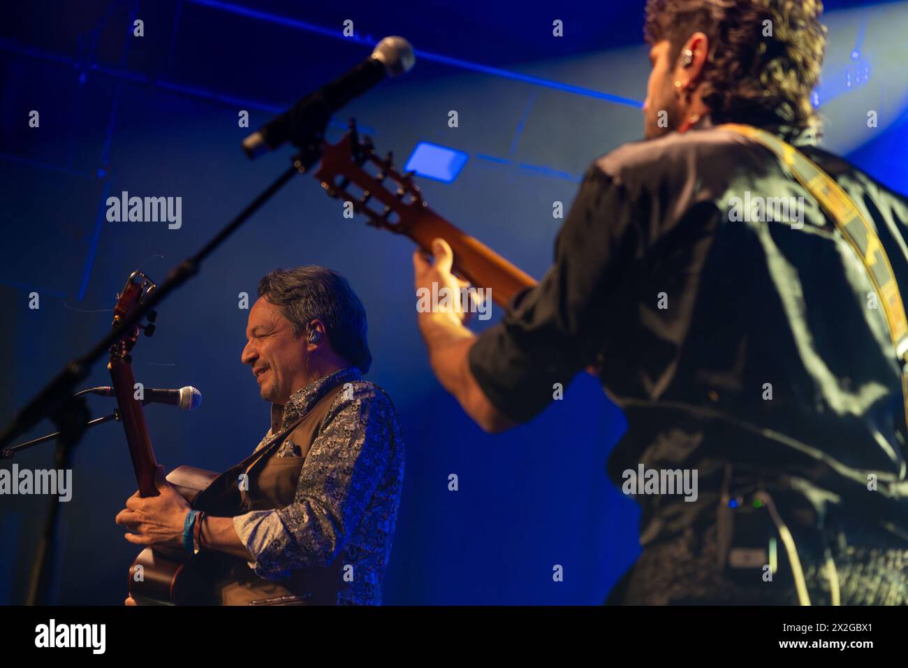 Barcelona, Spain. 19th Apr, 2024. Alejandro Astola and Diego Pozo ...