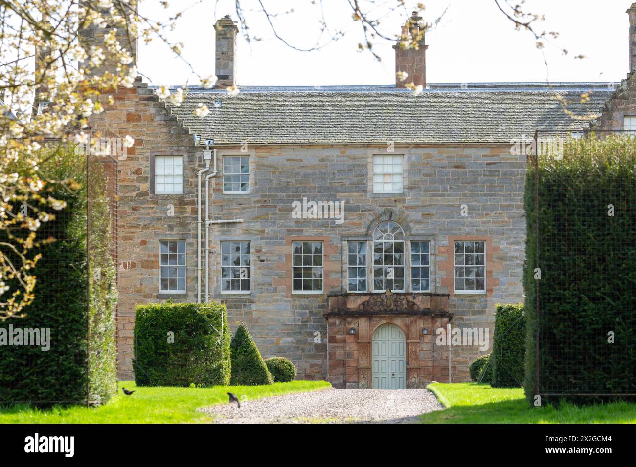 Balcaskie is a 17th-century country house in Fife, Scotland Stock Photo ...